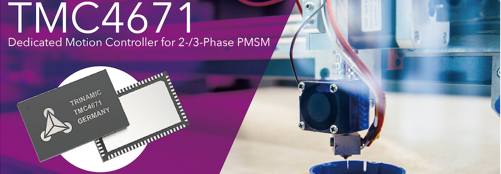 TMC4671 Dedicated Motion Controller for 2-/3-Phase PMSM| 安馳科技股份有限公司 Macnica Anstek Inc.